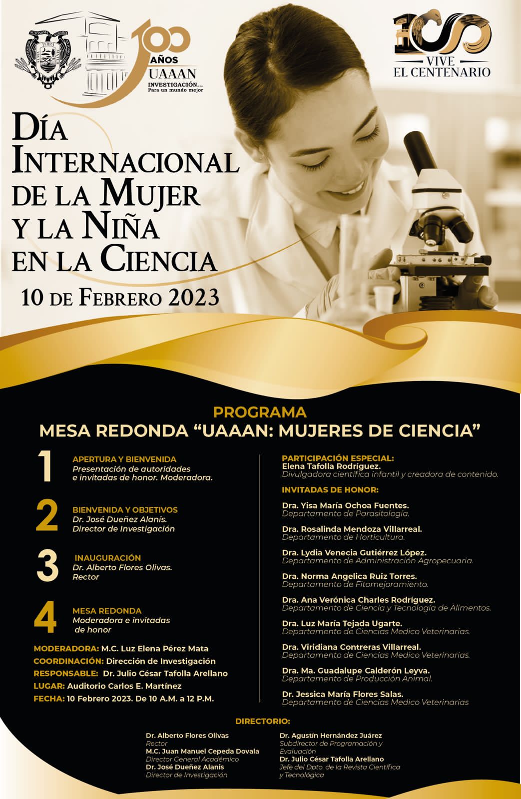 Día Internacional de la Mujer y la Niña en la Ciencia | Universidad ...